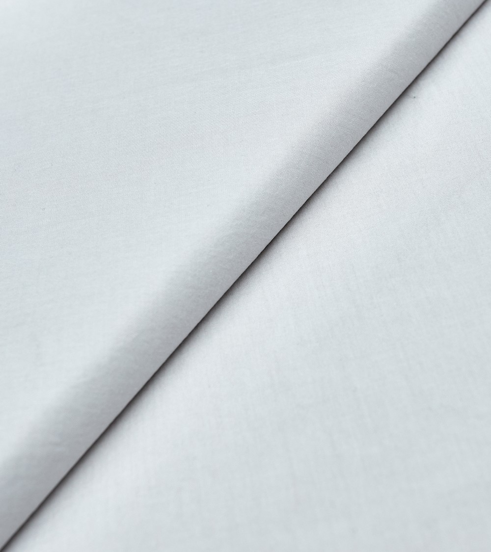 Pale grey cotton fabric