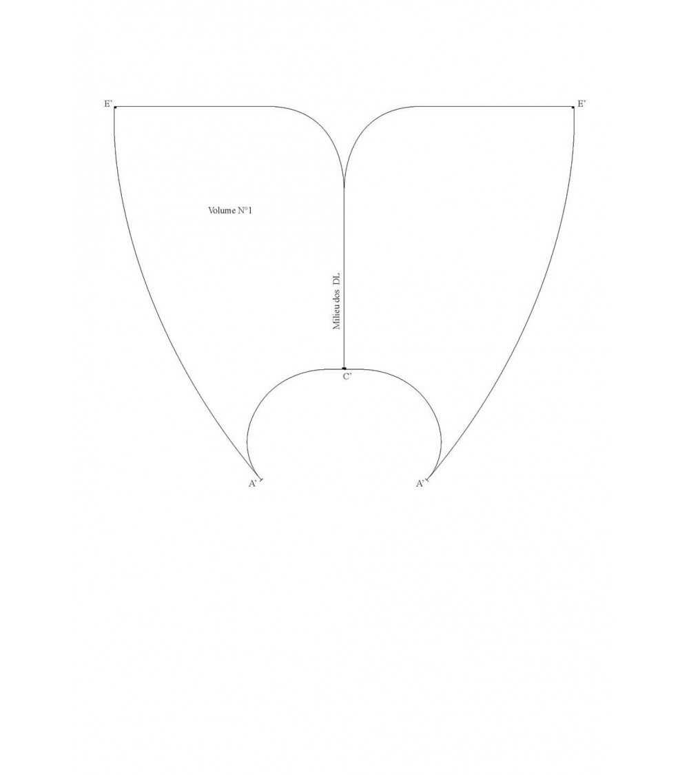 Basic hood using the bodice base pattern