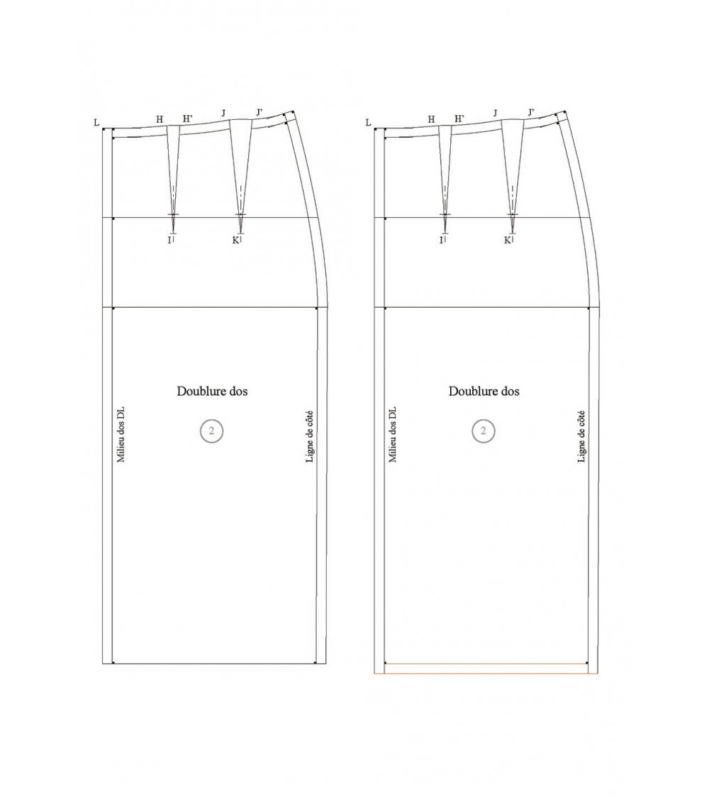 Lining for the skirt base