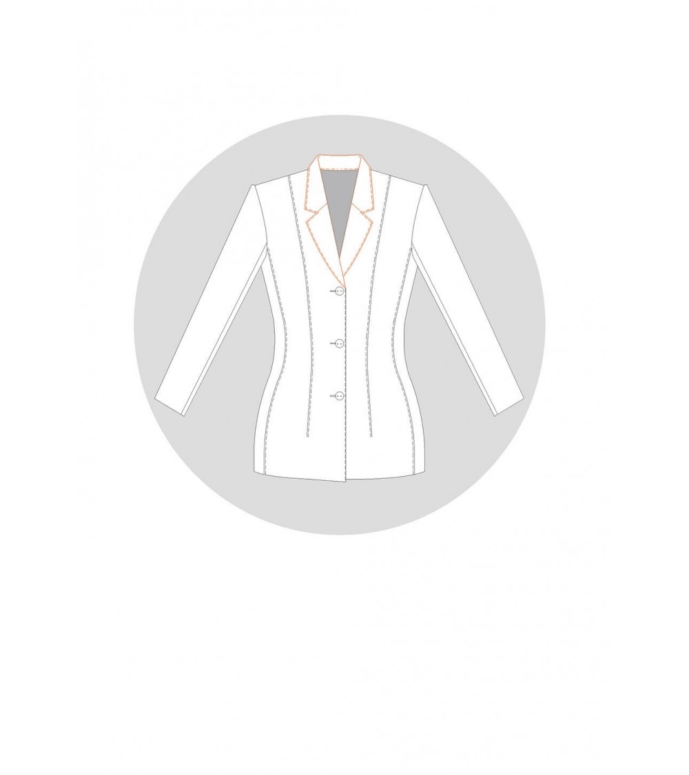 Tailored collar base pattern