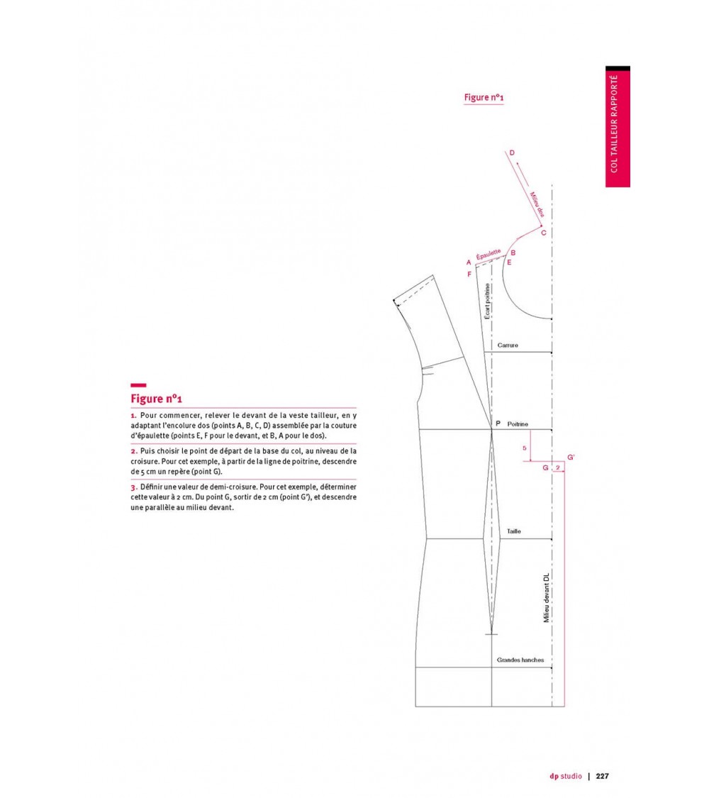 Separate or added tailored collar