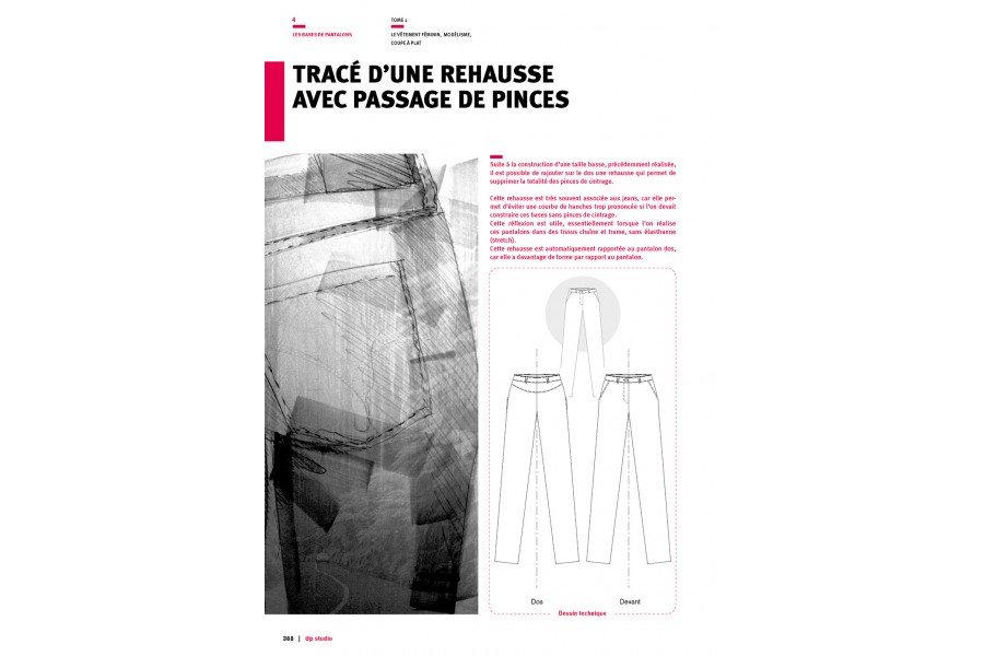 Dart manipulation in a yoke construction