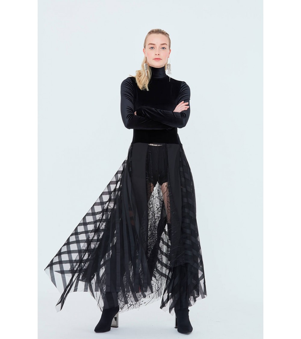 Le 933 Handkerchief dress, cut at the waist